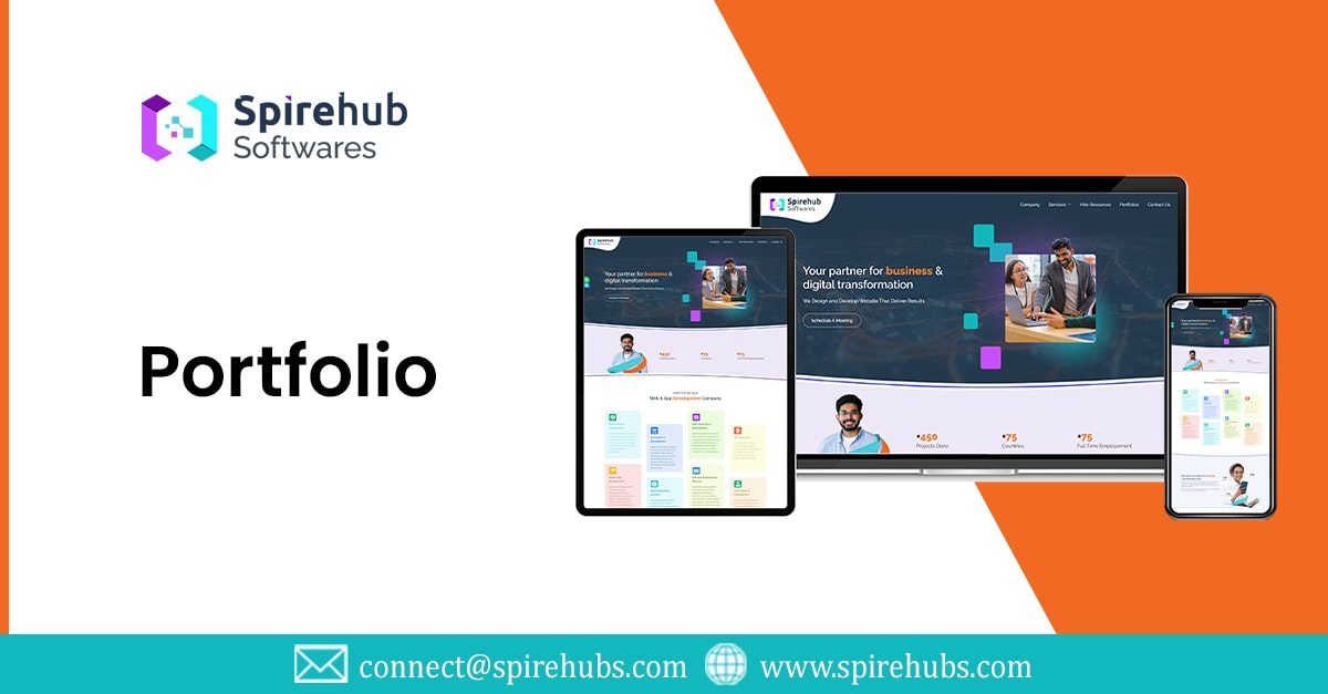 Digital Innovation Web and Mobile App Development Portfolios | SpireHubs
